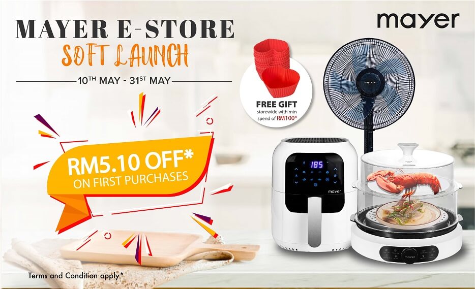 Mayer E-store Soft Launch | Mayer Malaysia